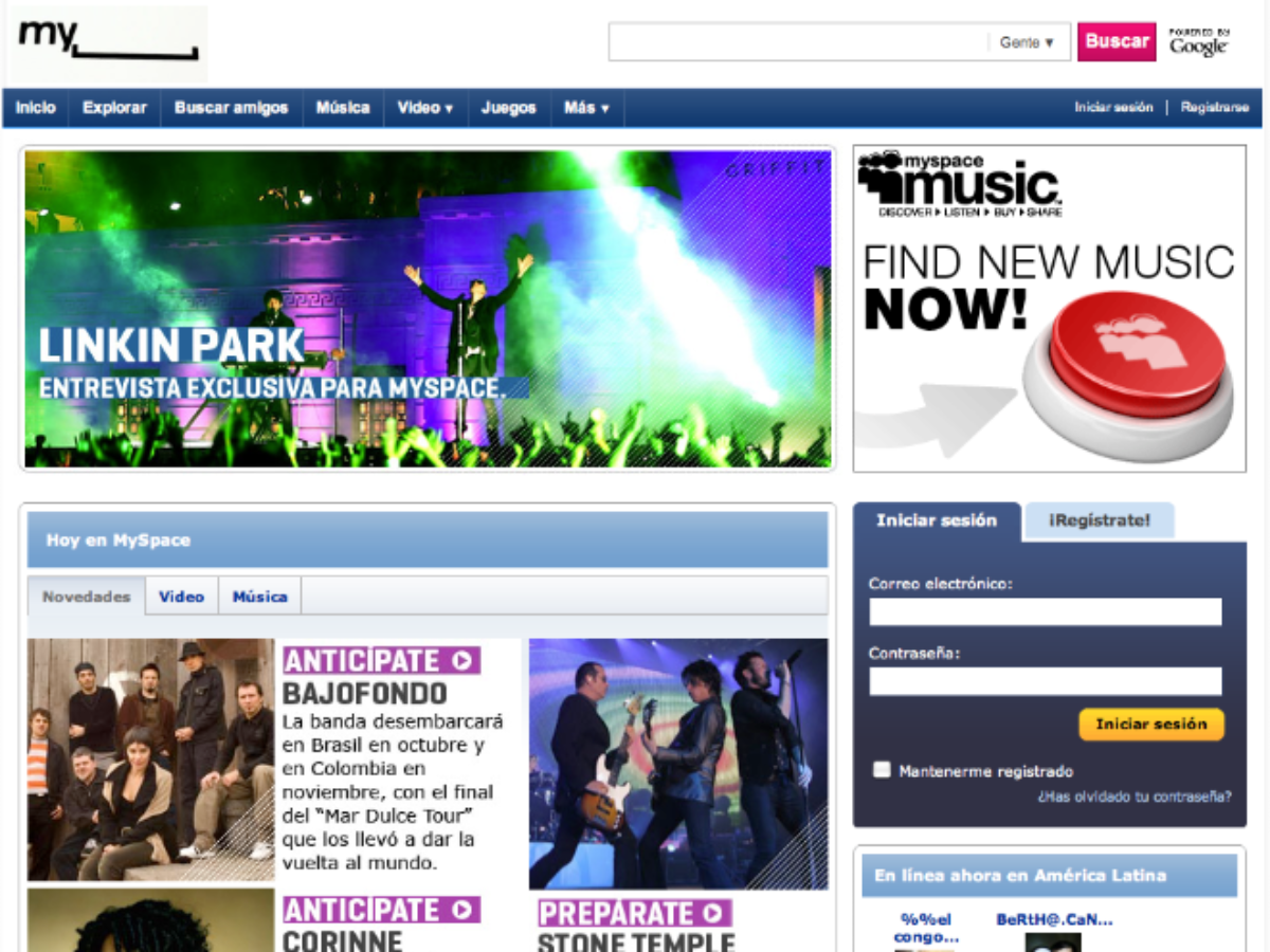 Nuevo Logotipo De Myspace