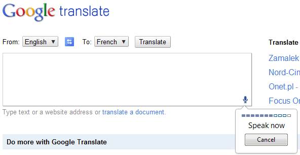 Google Translate ahora funciona por voz • ENTER.CO