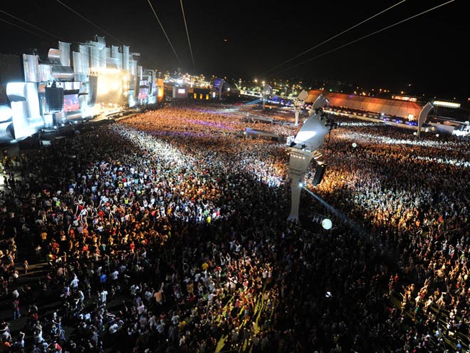 Micrófonos y sistemas de sonido, estrellas en conciertos como Rock in ...