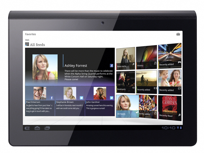 Sony Tablet S: la apuesta al diseño y el entretenimiento • ENTER.CO
