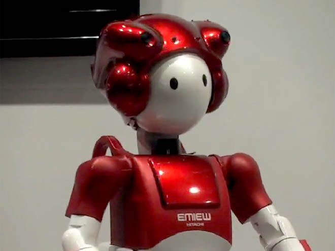 EMIEW 2, un robot que encuentra cosas perdidas • ENTER.CO