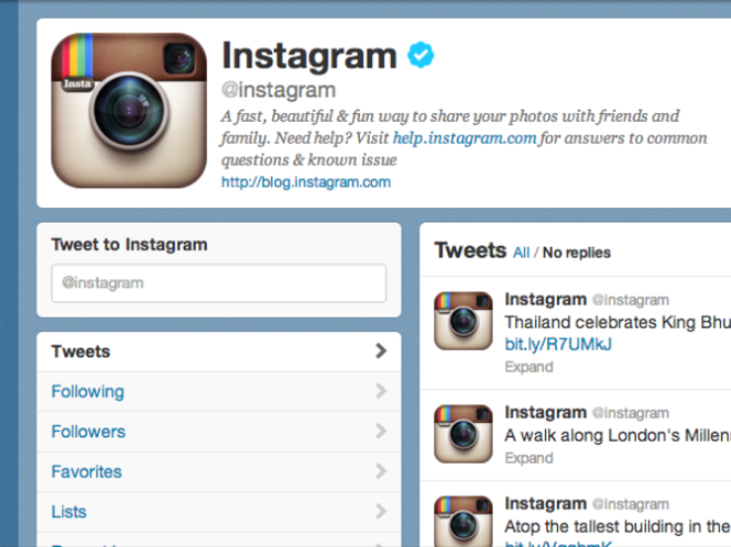 Instagram rompe su romance con Twitter • ENTER.CO
