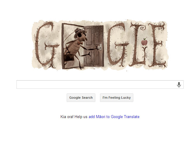 'La Metamorfosis' de Google en honor a Franz Kafka • ENTER.CO