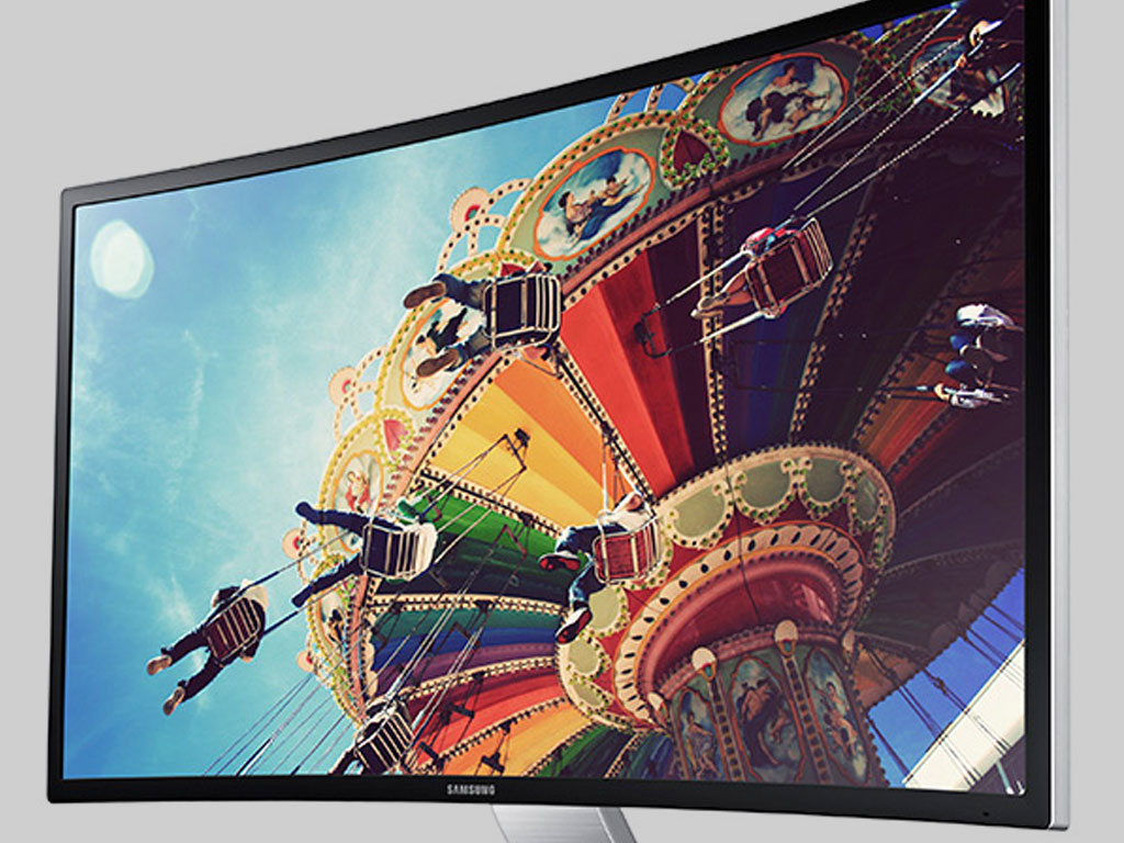 Mire el nuevo monitor de pantalla curva de Samsung •ENTER.CO