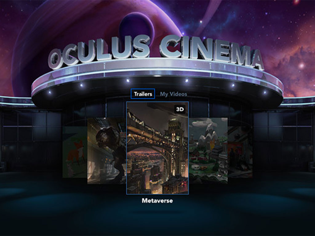Así es un cine virtual con Oculus Cinema •ENTER.CO