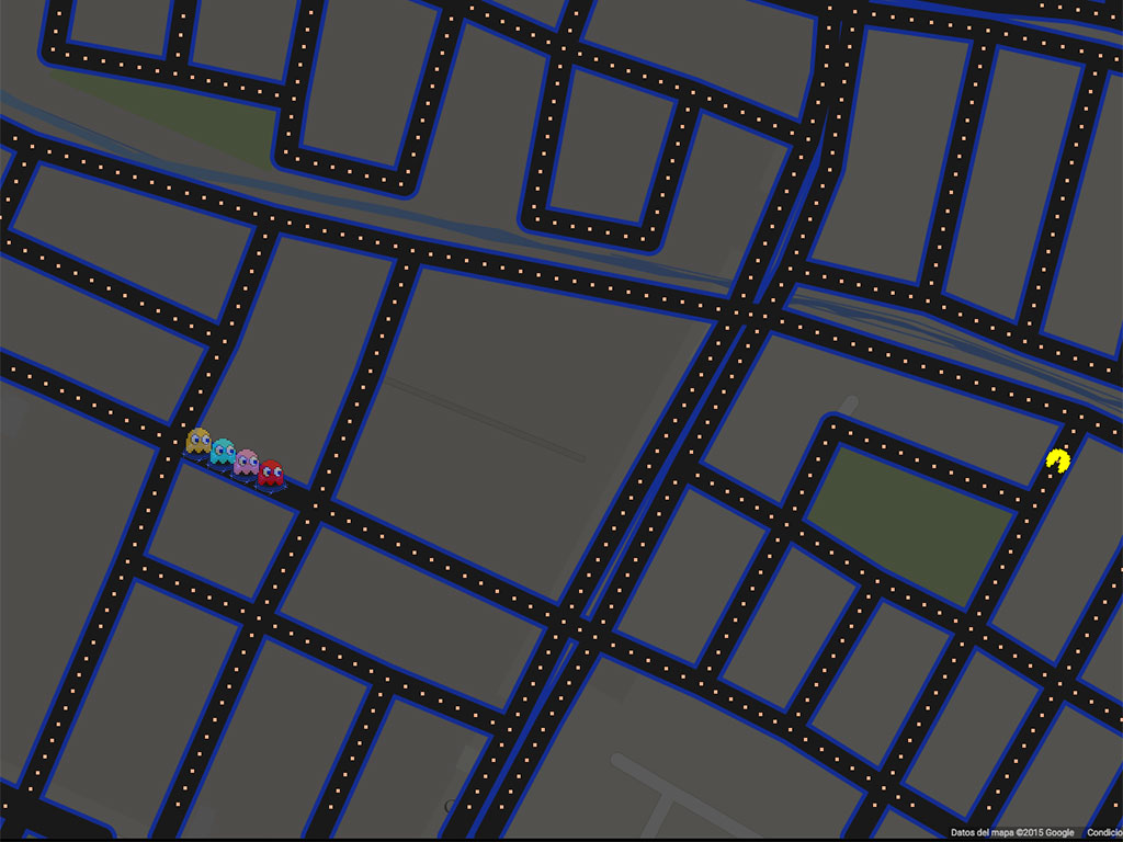 Ahora puedes jugar PacMan en Google Maps •ENTER.CO