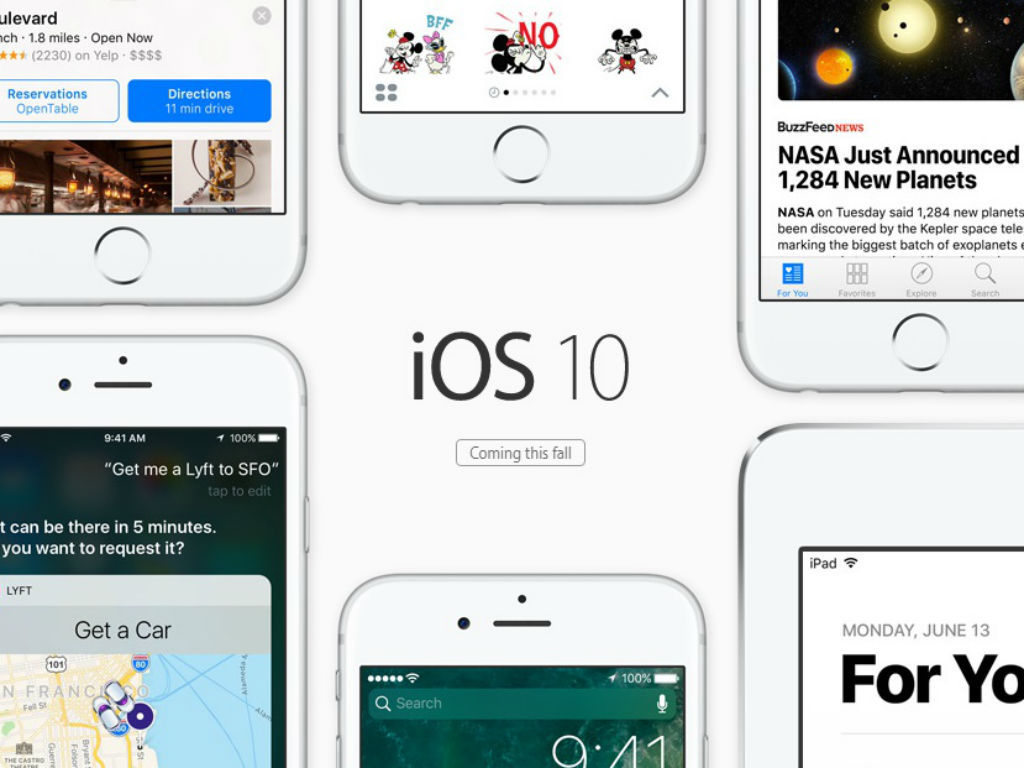 iOS 10 estará disponible desde el 13 de septiembre • ENTER.CO