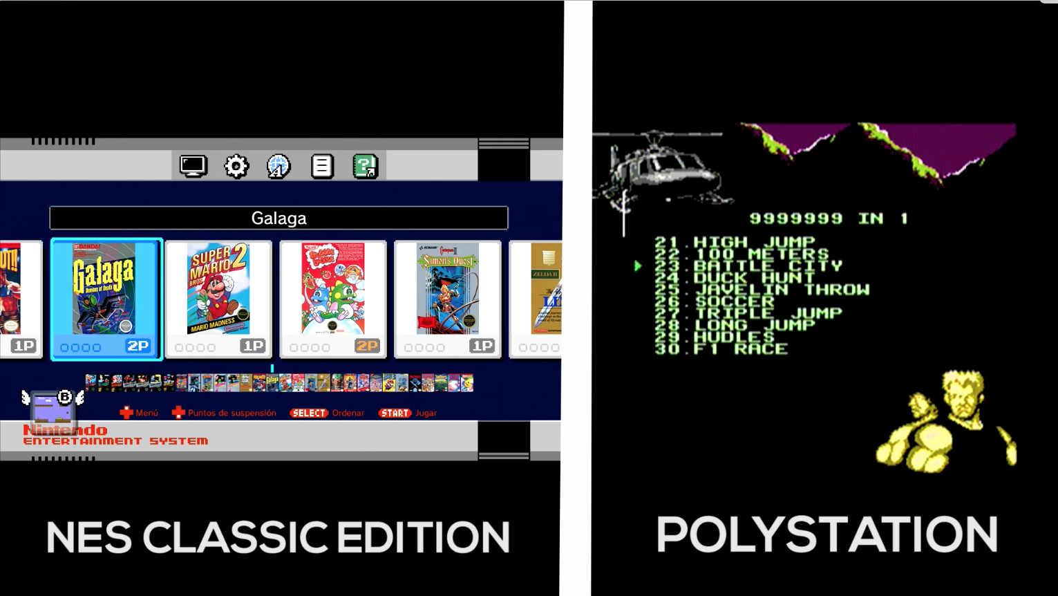 PolyStation vs. NES Classic Edition ¿lo mismo pero más barato? • ENTER.CO