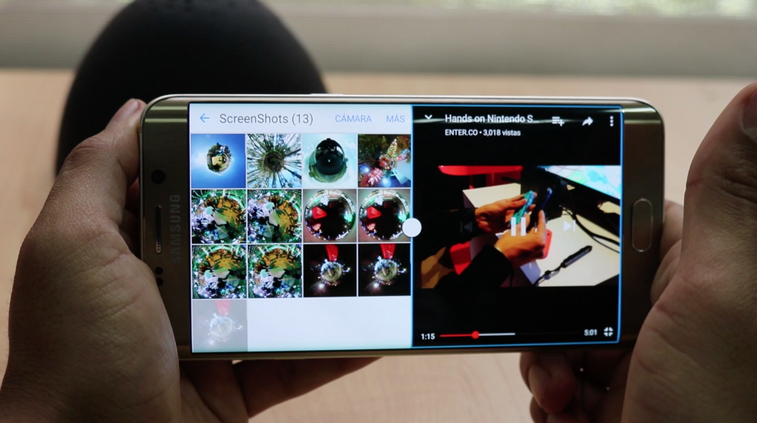Aprende a usar la opción de Ventana Múltiple en tu celular Samsung ...