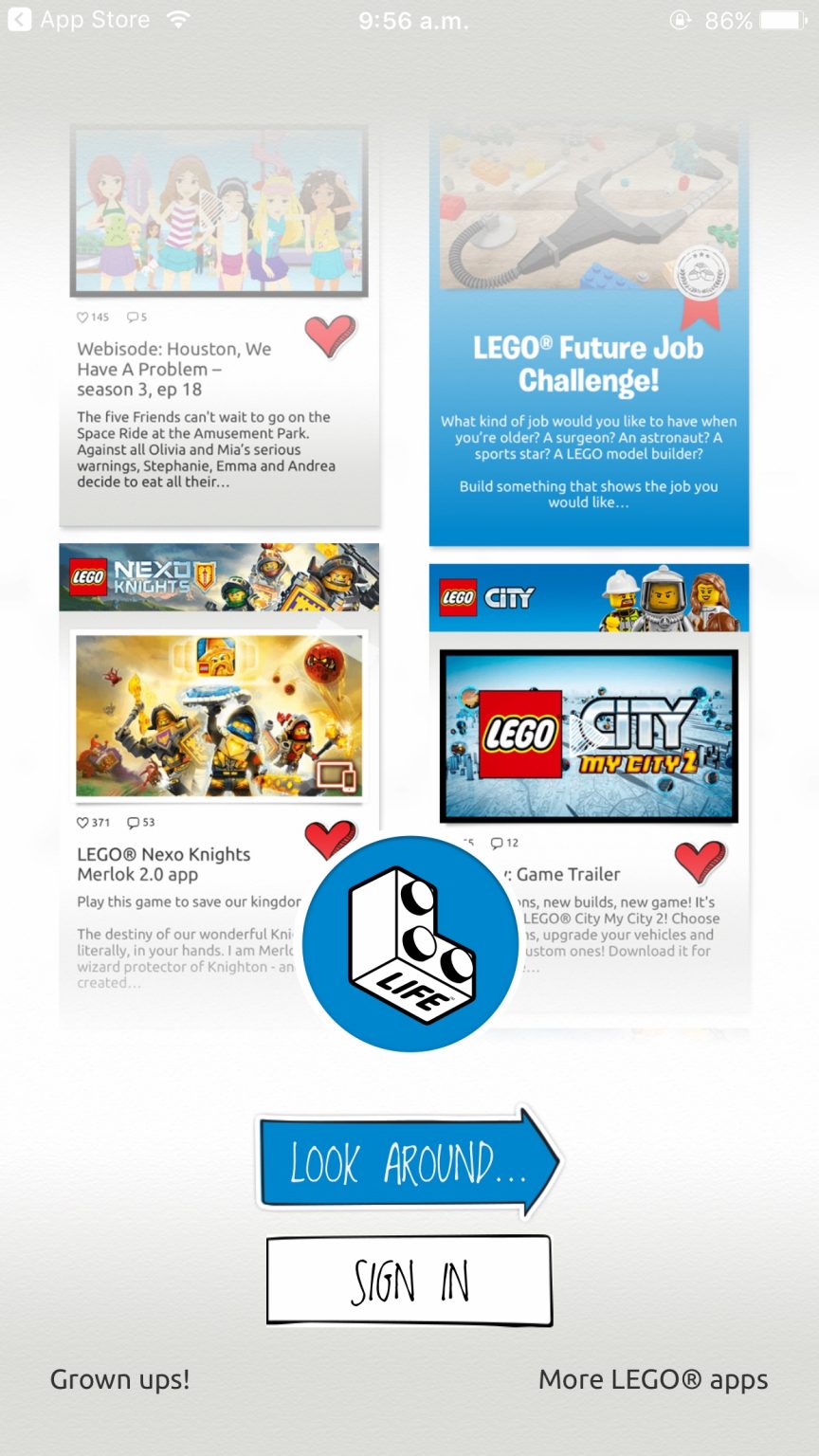 Lego Life, la app para compartir tus creaciones • ENTER.CO