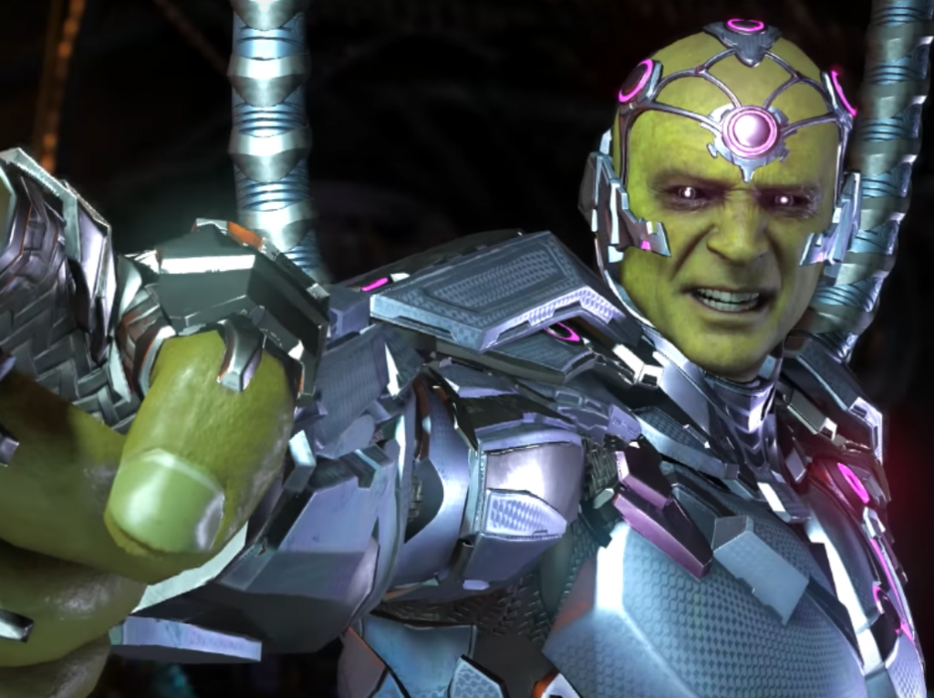 Por fin aparece Brainiac en 'Injustice 2' • ENTER.CO