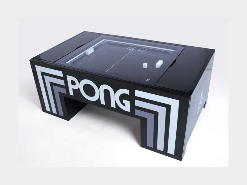 ¿Fanático de 'Pong'? Compra una mesa de centro para jugarlo • ENTER.CO