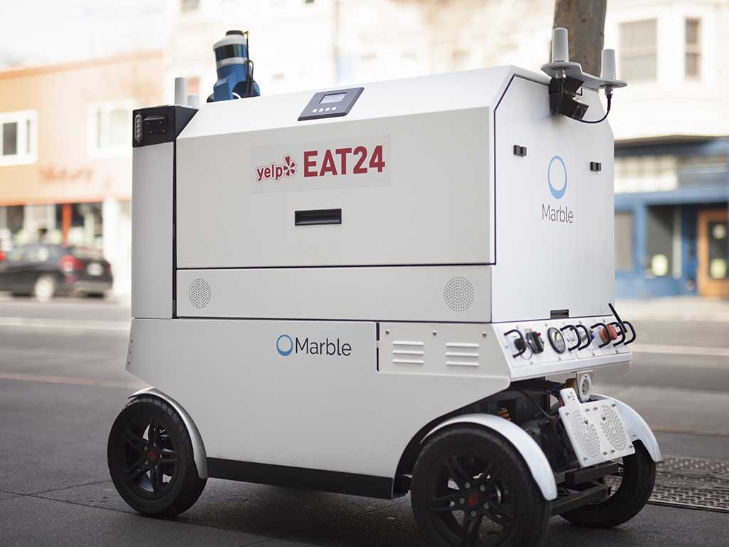 Marble, robots que entregan comida a domicilio en Estados Unidos • ENTER.CO