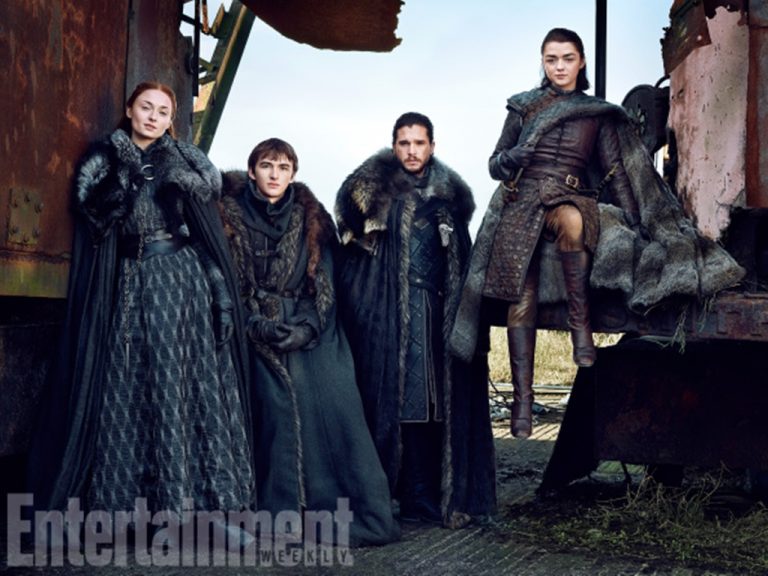 Los hermanos Stark finalmente se reúnen, aunque sea solo en fotos ...