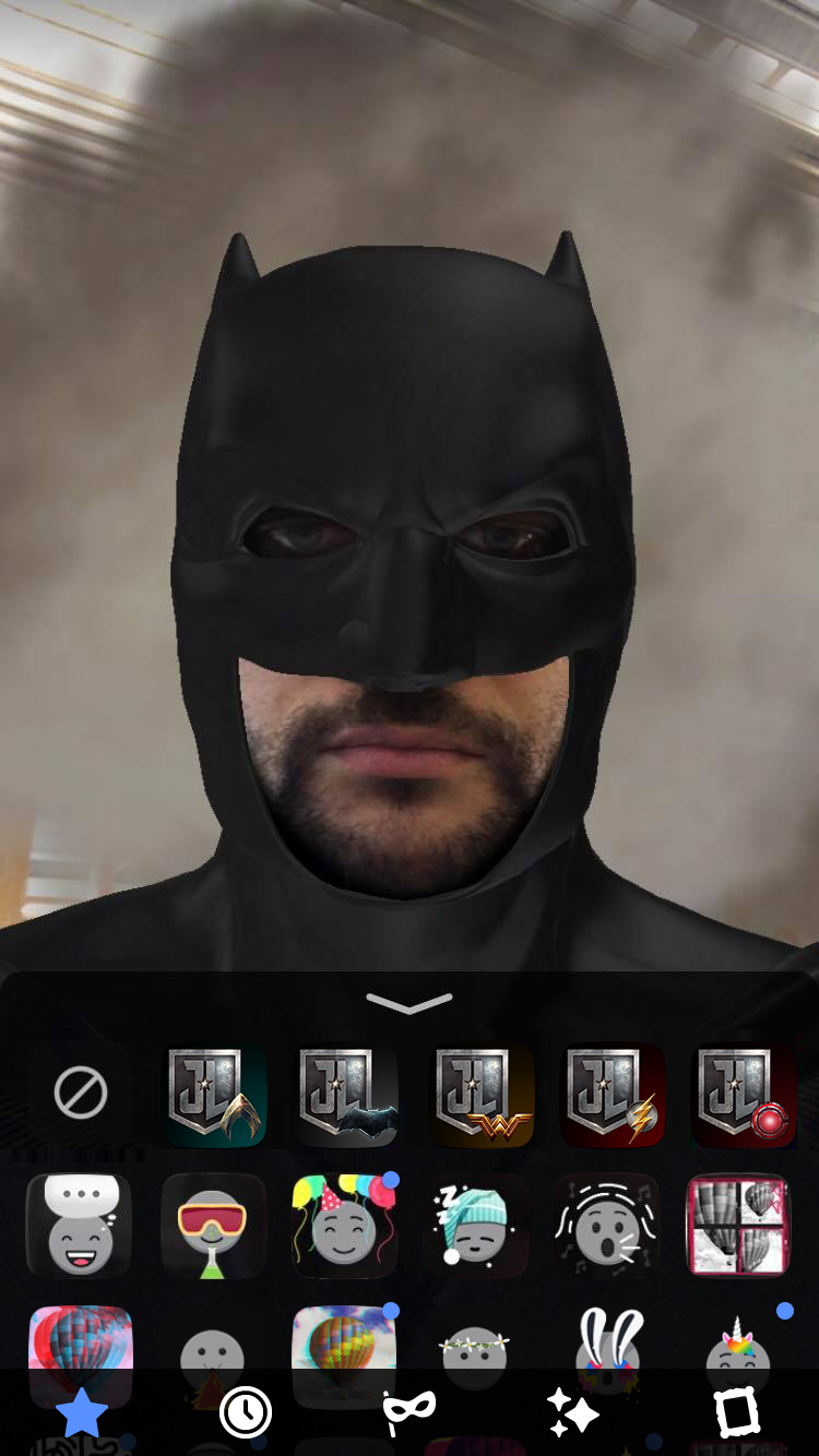 Así puedes probar los filtros de 'Justice League' en Facebook: • ENTER.CO