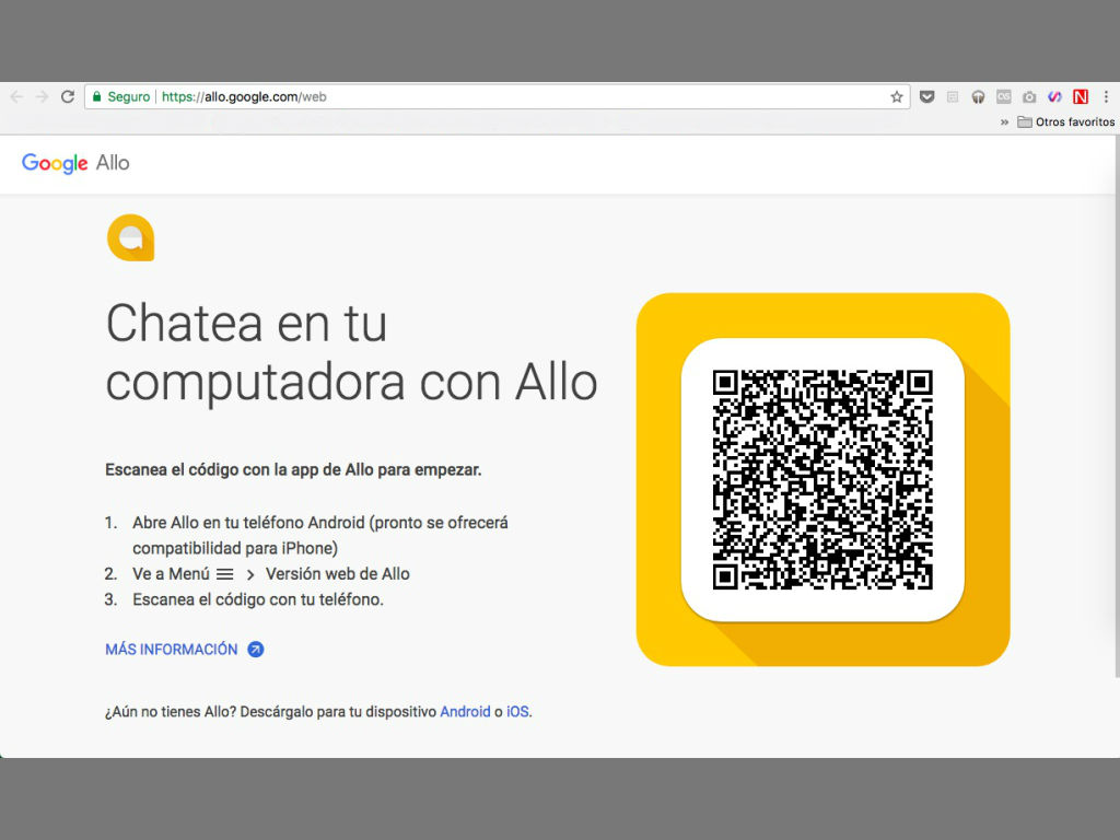 Google Allo Web ya se encuentra disponible • ENTER.CO