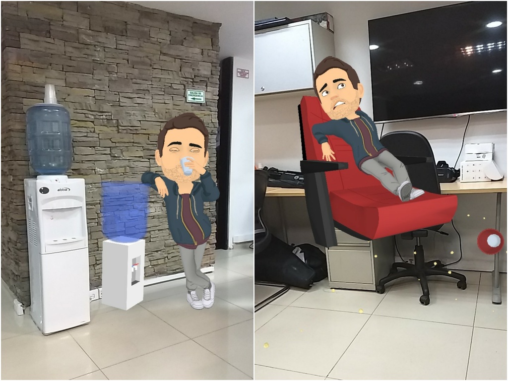 Snapchat presenta los Bitmoji en 3D que interactúan con el entorno ...