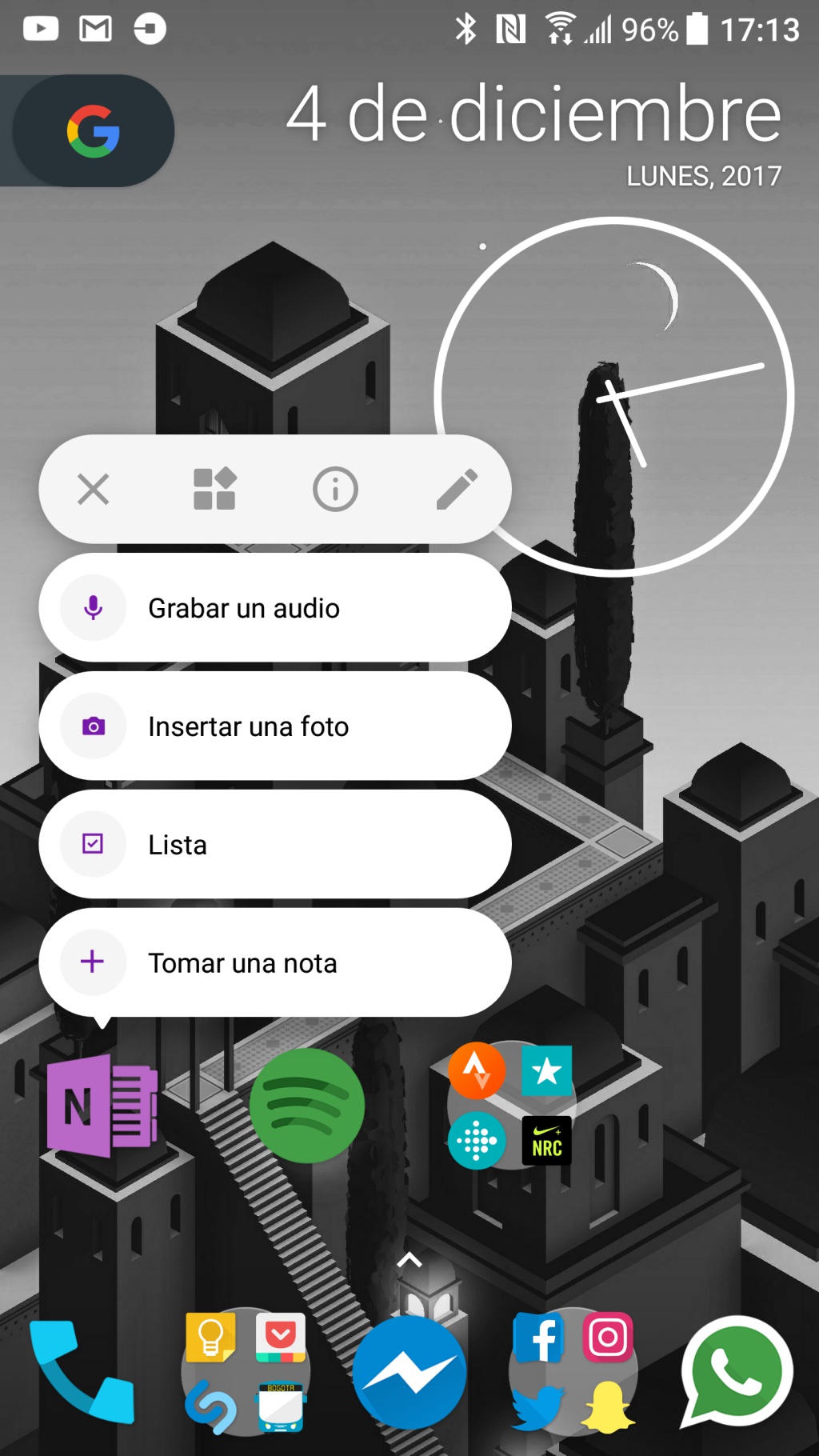 La beta de OneNote para Android permite tomar notas desde el ícono ...
