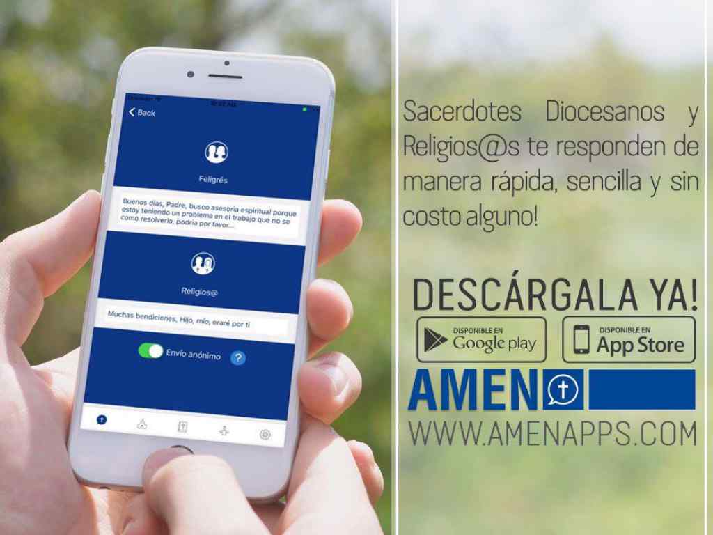 Conoce Amen app, una aplicación para recibir asesoría espiritual • ENTER.CO