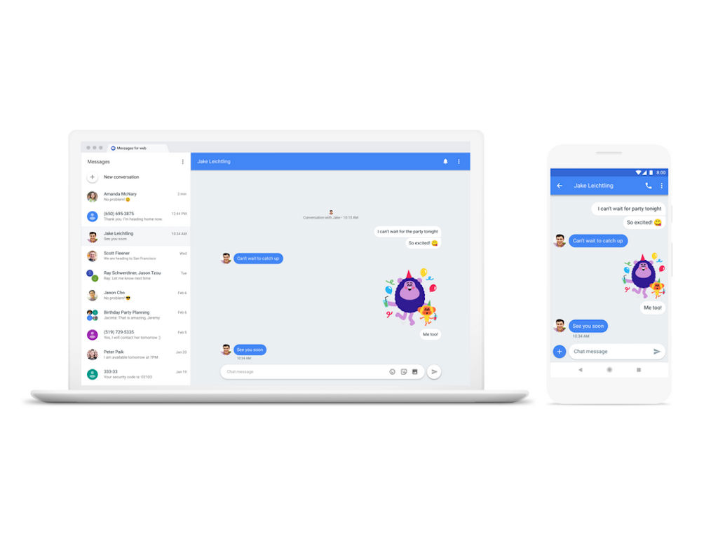 La app de mensajes para Android ahora tiene versión Web • ENTER.CO