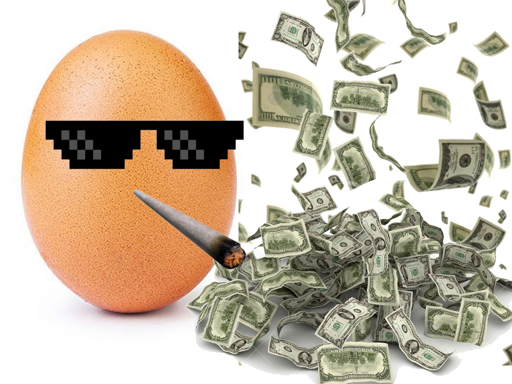 El huevo con más likes de Instagram vale 10 millones de dólares • ENTER.CO