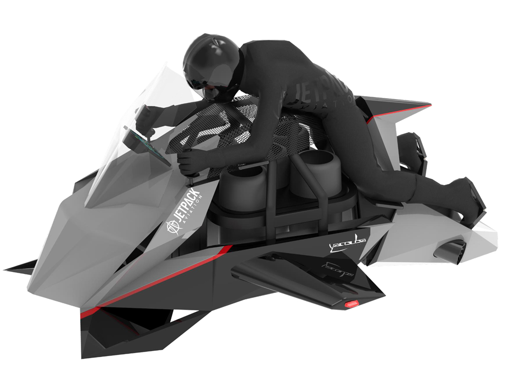 Conoce la primera motocicleta voladora del mundo; llega a 240 km/h ...