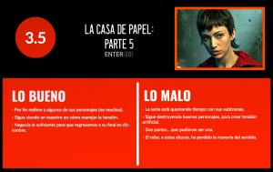 Evaluación: La casa de Papel- Parte 5 • ENTER.CO