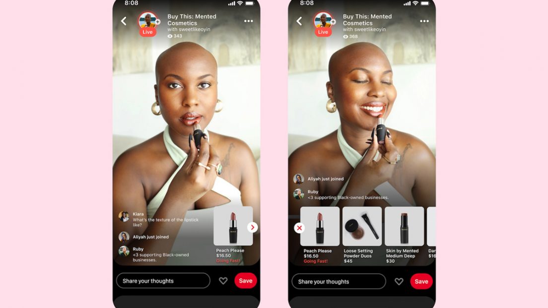 Pinterest se une al efecto TikTok e integra una nueva forma de ...