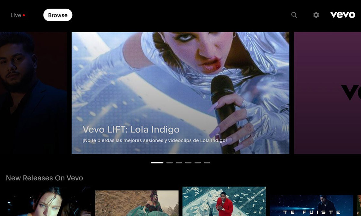 Los videos de Vevo ya tienen su propia aplicación para tv • ENTER.CO