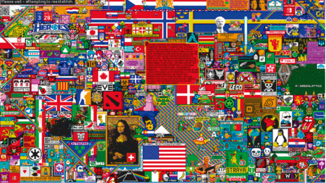 Vuelve r/ place, el experimento del día de los inocentes de Reddit ...