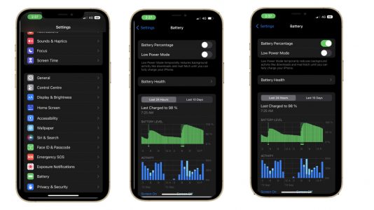 Así puedes ver el porcentaje de batería en tu iPhone con iOS 16 • ENTER.CO
