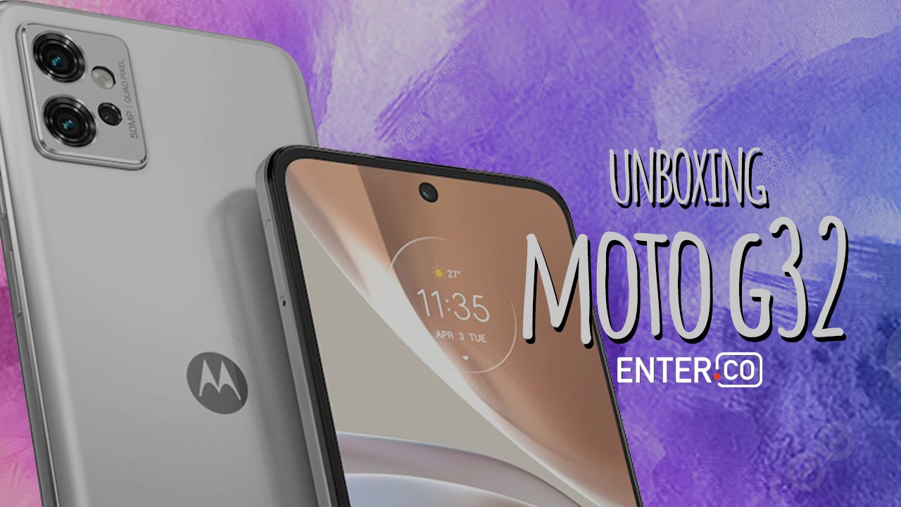 Unboxing moto g32: conoce el nuevo celular gama media de Motorola • ENTER.CO