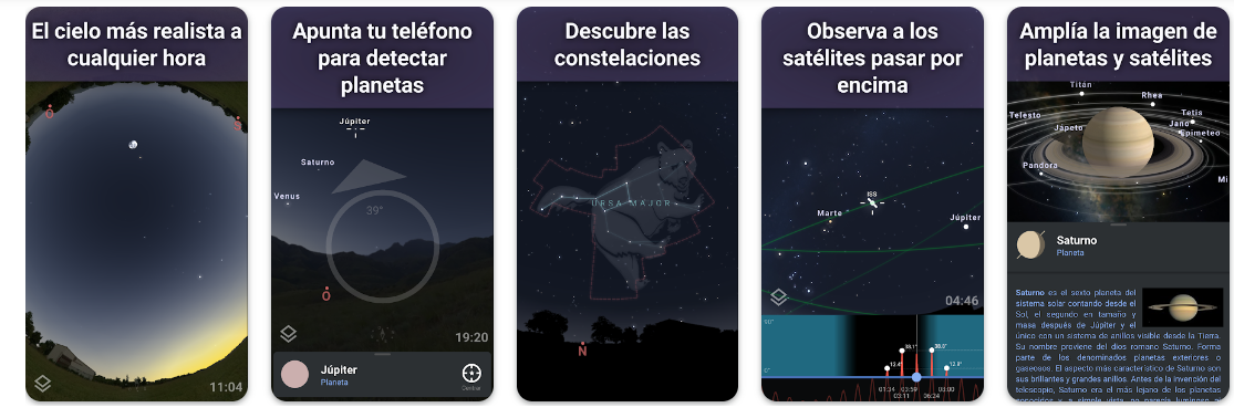 Stellarium: la app que te ayudará a encontrar constelaciones, planetas ...