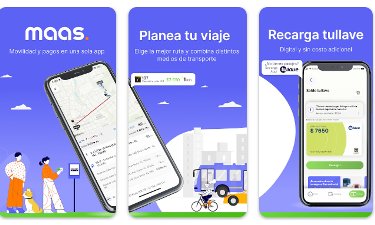 ‘Maas App’: la nueva aplicación donde podrás recargar tu tarjeta Tullave y saber el saldo • ENTER.CO