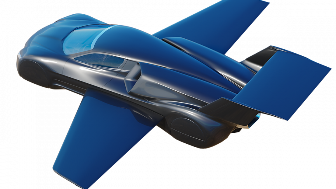 Conozca el carro deportivo y volador con alas y llantas retráctiles ...