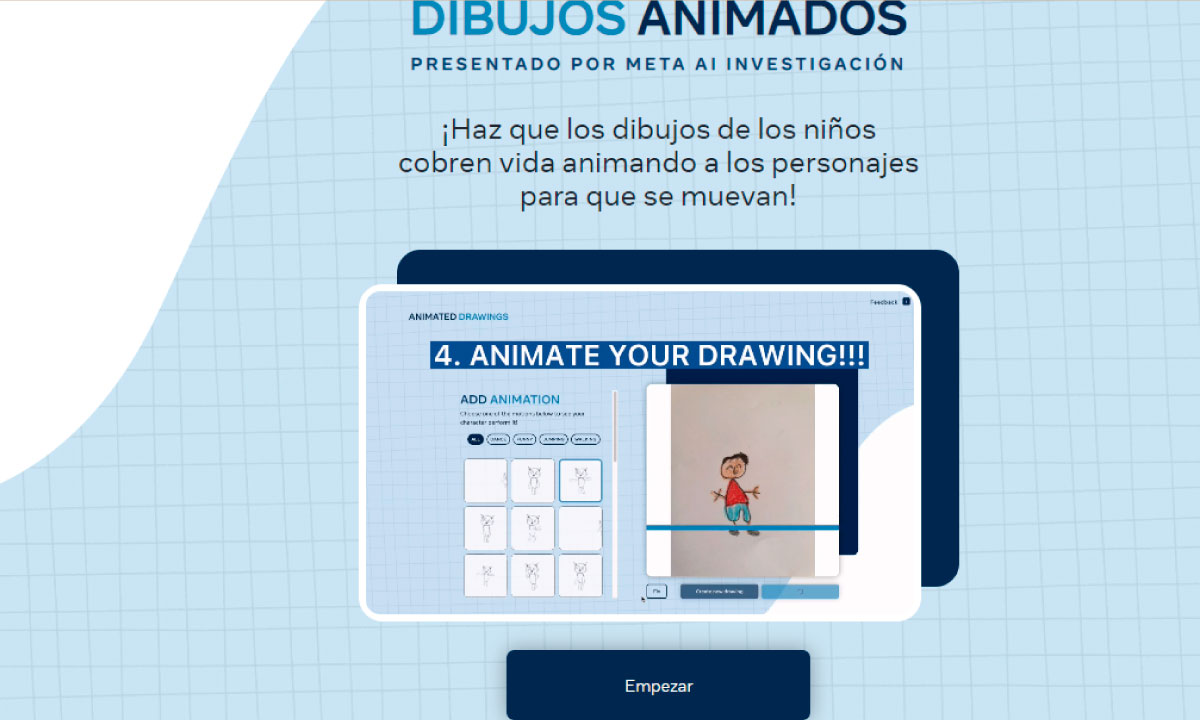 Animated Drawings: la nueva herramienta de Meta que permite animar tus ...