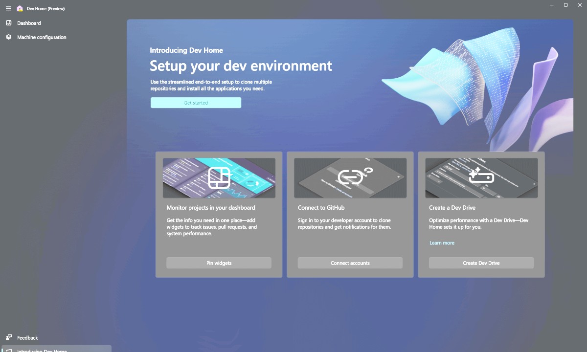 Nuevo juguete para desarrolladores: Dev Home de Microsoft, ¿trabajo de ...