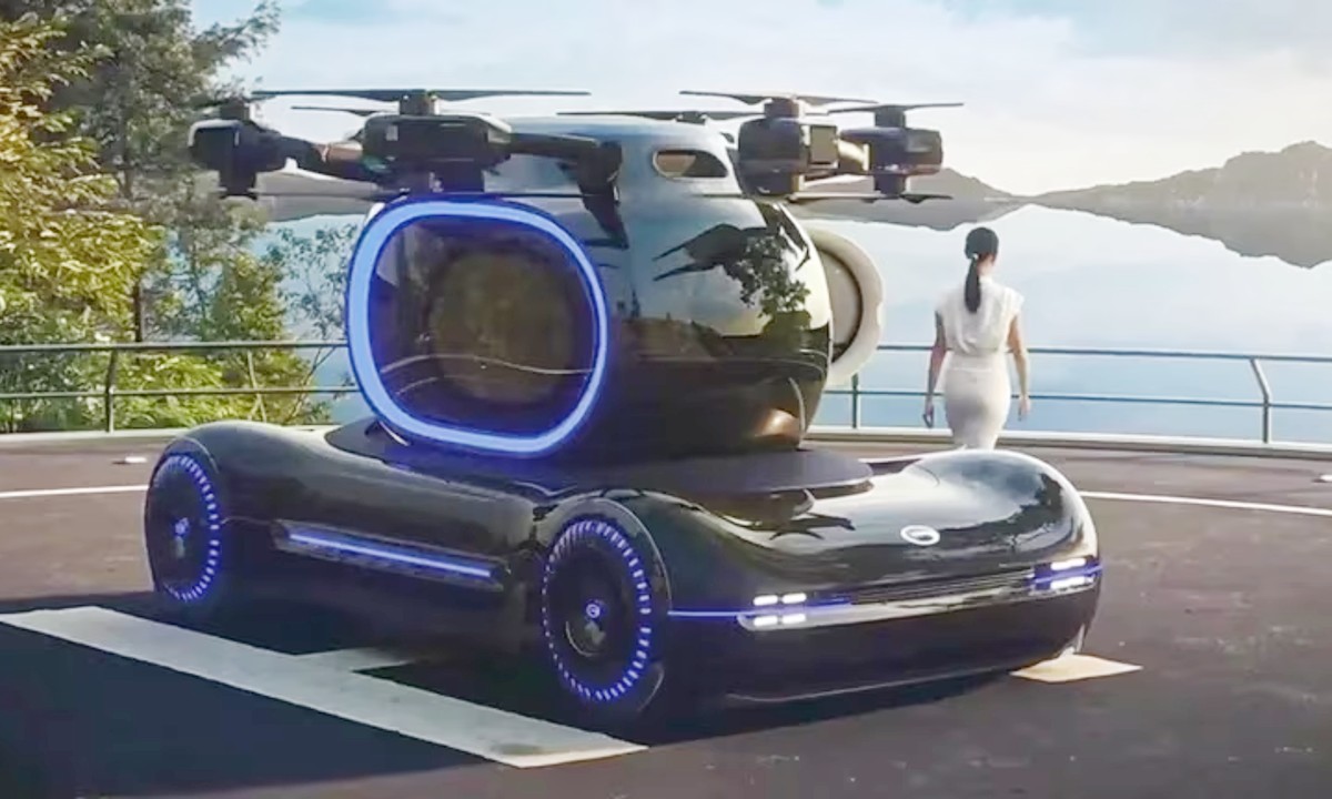 Así es el primer carro eléctrico que también vuela • ENTER.CO