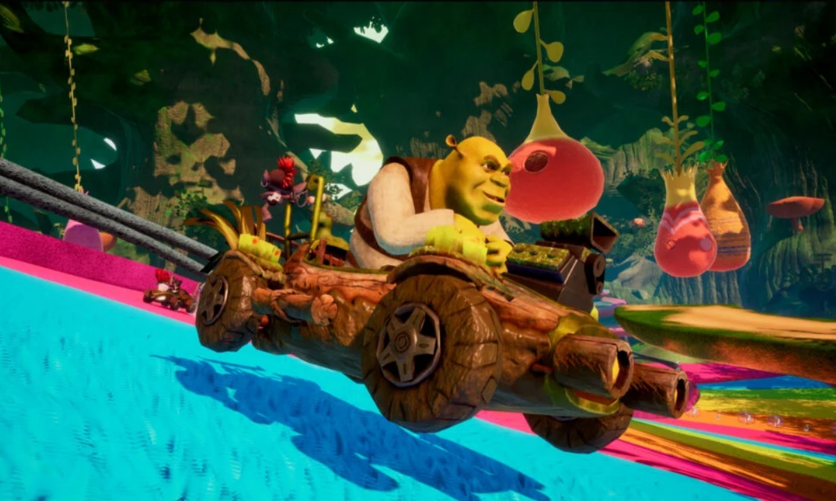 ¿Shrek en Mario kart? DreamWorks ahora también tiene juego de carreras ...