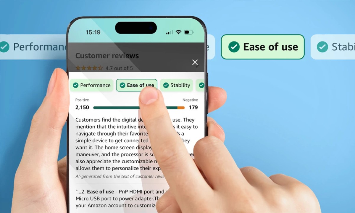 Amazon lanza reseñas generadas con IA con opiniones de clientes ¿Qué ...