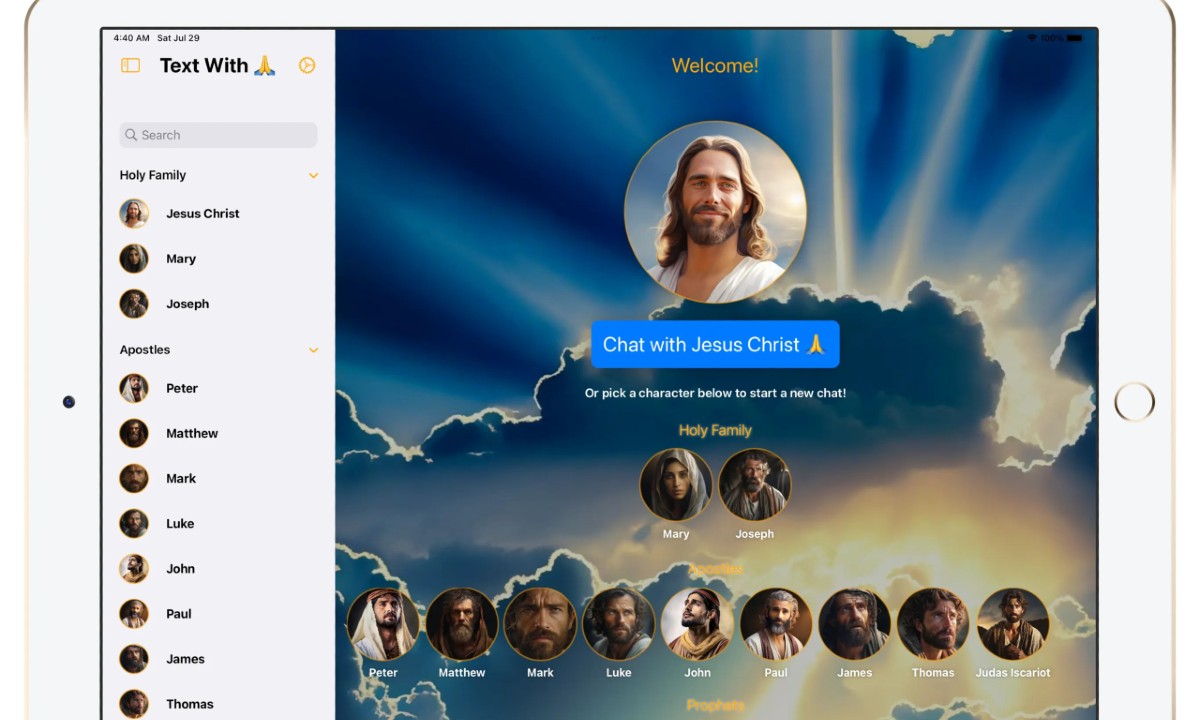 Text With Jesús: la app con IA que permite hacerle preguntas a Jesús y ...