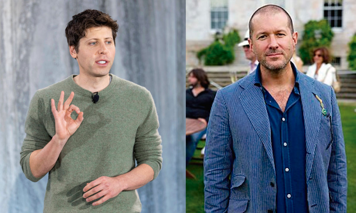 Sam Altman De Openai Y Jony Ive Ex Diseñador De Apple Quieren Crear
