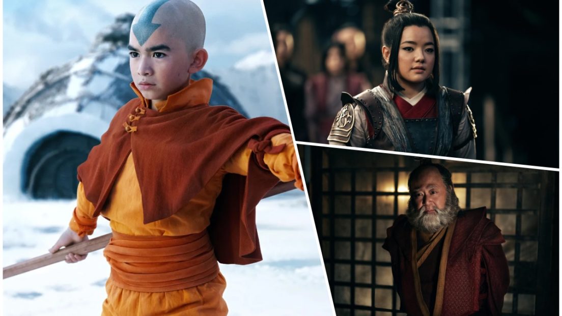 Así se comparan los personajes del Live Action de ‘Avatar’ con la serie ...