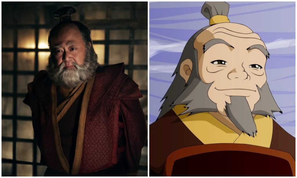 Así se comparan los personajes del Live Action de ‘Avatar’ con la serie animada • ENTER.CO