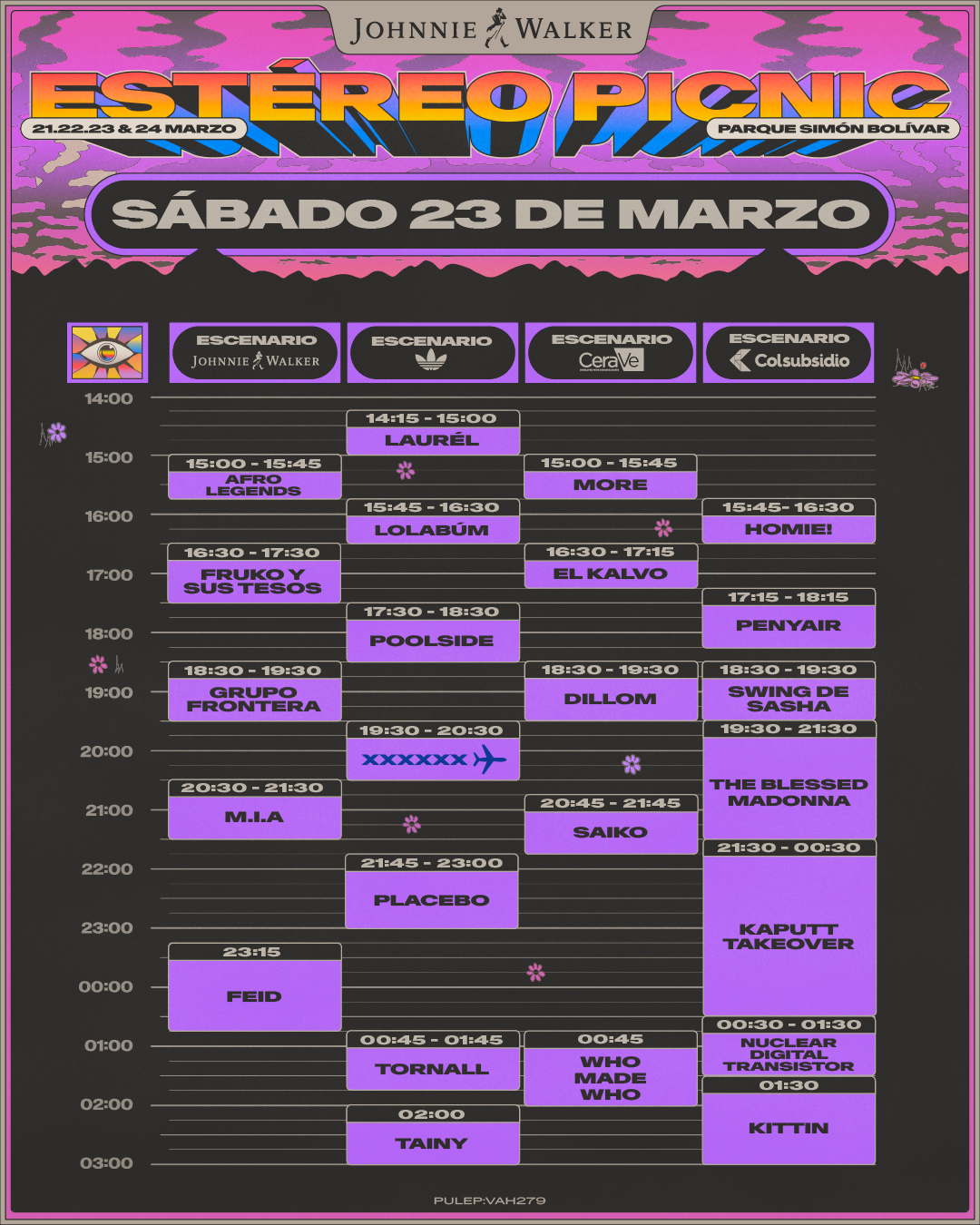 ¿qué Artistas Ver En El Festival Estéreo Picnic Estos Son Los Horarios
