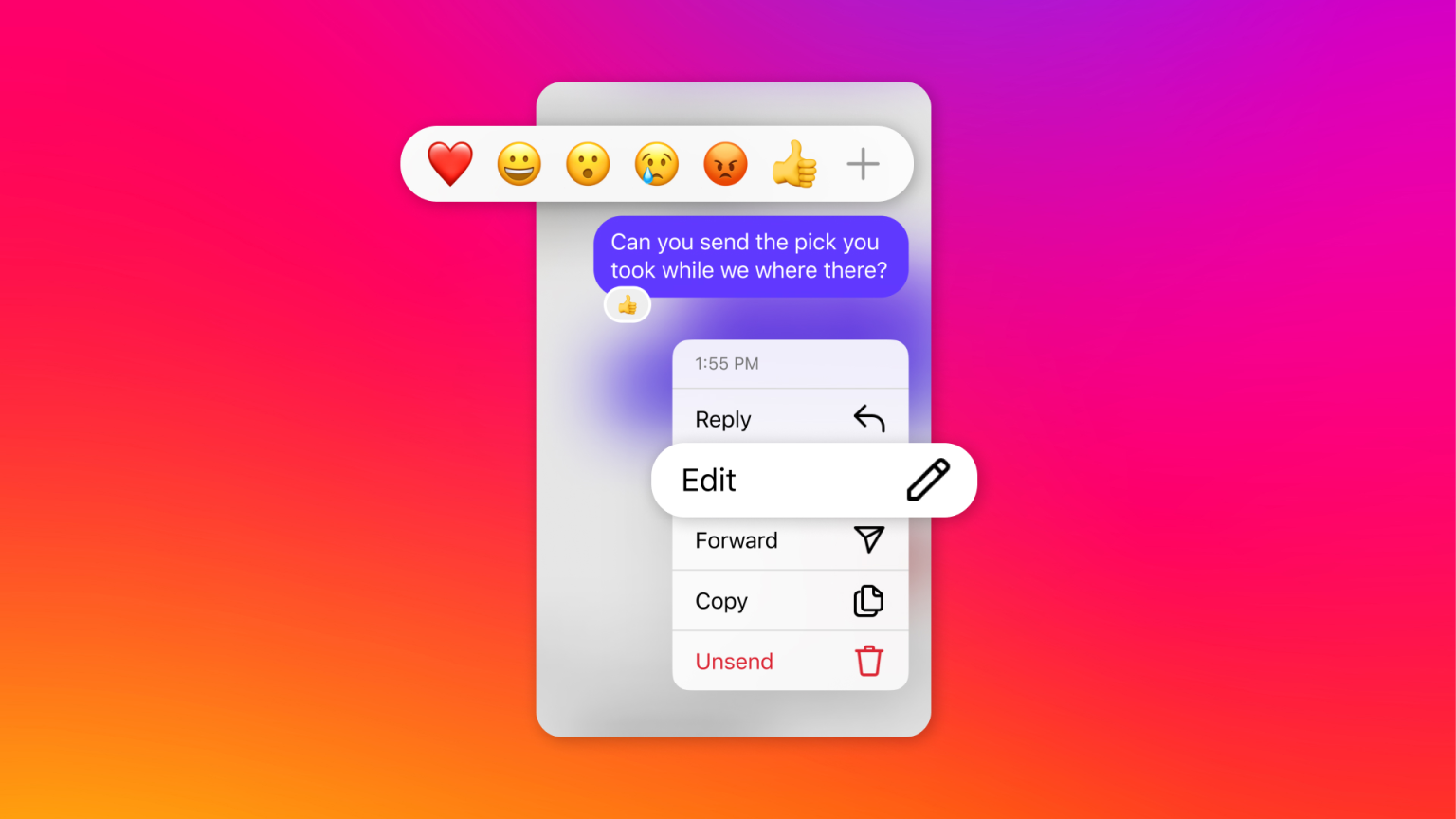 Edición de mensajes y fijación de chats: lo nuevo de Instagram • ENTER.CO