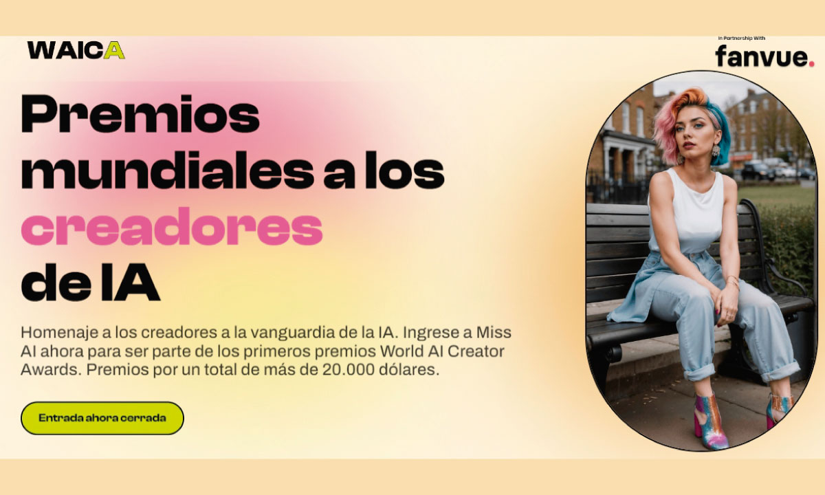 World AI Creator Awards: el primer concurso de belleza con IA del mundo ...