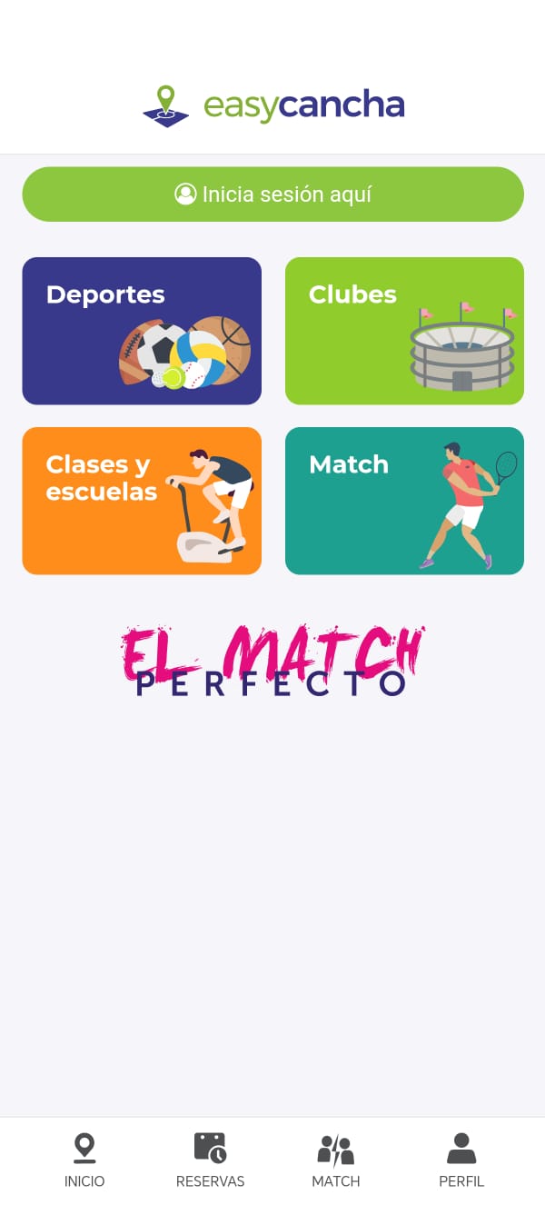 Easycancha, la app que te ayuda a encontrar y reservar canchas ...