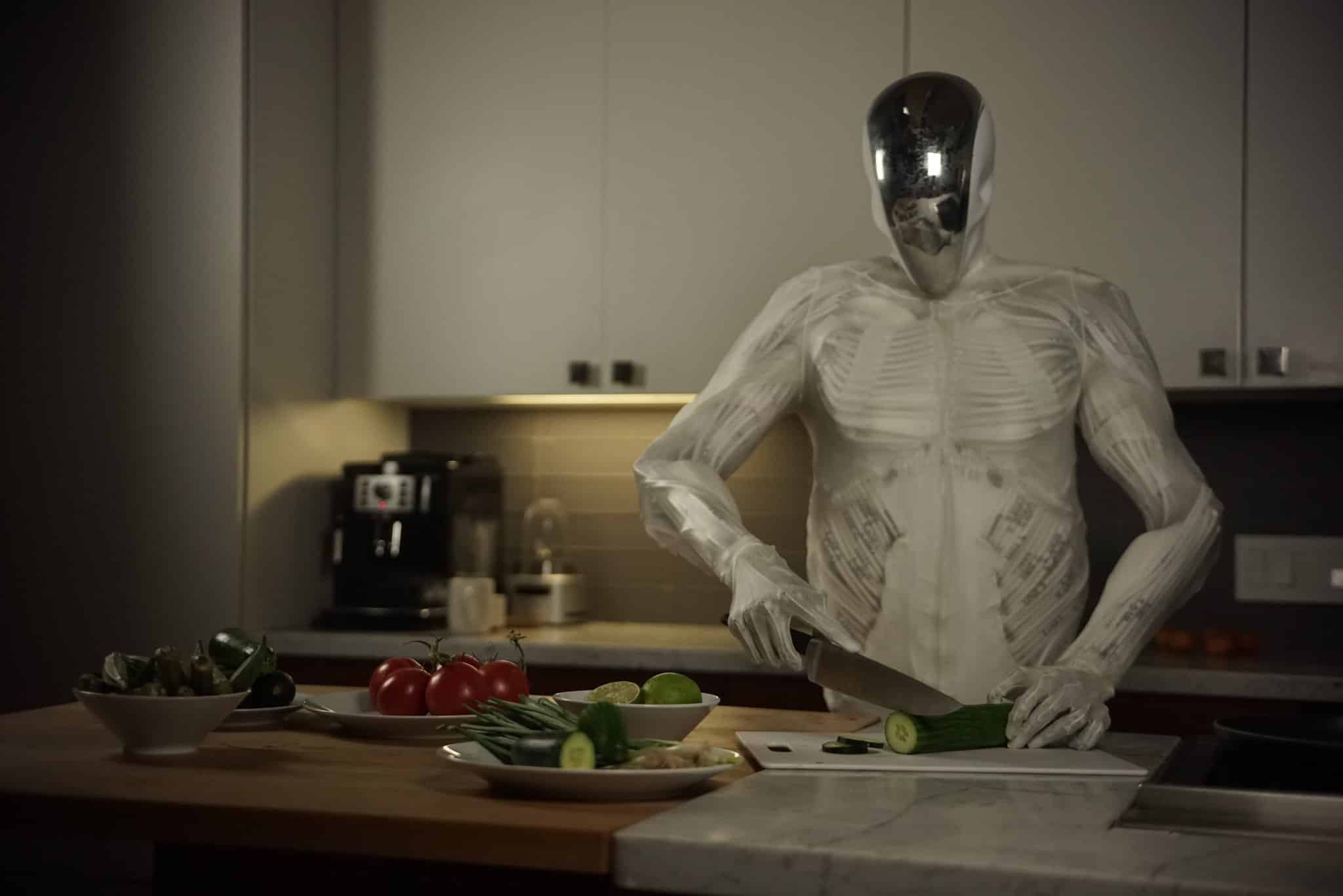 Así se mueve el primer robot humanoide con músculos y huesos ...