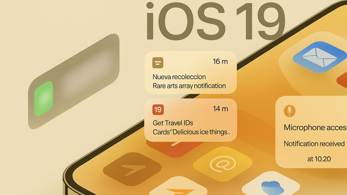 iOS 19: rediseño con estética tridimensional que promete cambiar la experiencia del iPhone ...